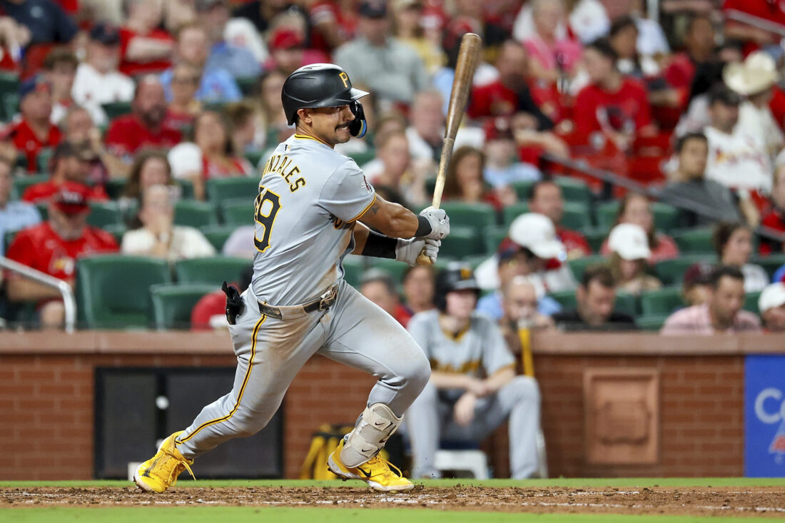 Gonzales gets an RBI single in the 8th to lift the Pirates | News ...